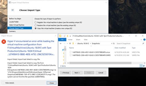 Windows 10 Hyper V Importing A Previously Exported Virtual Machine