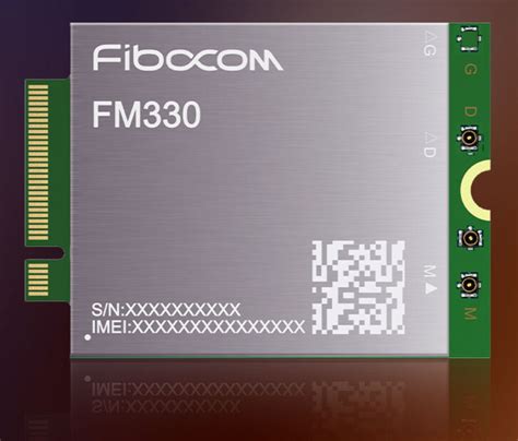 Mediatek Powers Fibocom 5g Redcap Module Iot M2m Council