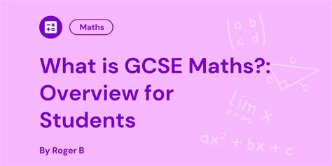 Maths Revision Notes