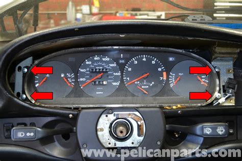 Porsche 944 Turbo Instrument Cluster Replacement 1986 1991 Pelican