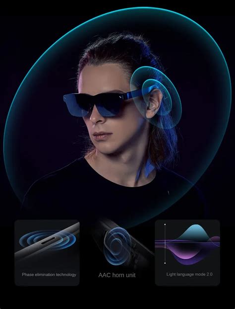 Tcl Rayneo Air Smart Ar Glasses Hd Giant Screen Viewing Glasses Hz High Brush Giant Screen