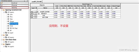 【cadence04】一般情况下allegro pcb设计时的约束规则设置（自己瞎写） allegro 约束规则设置 csdn博客