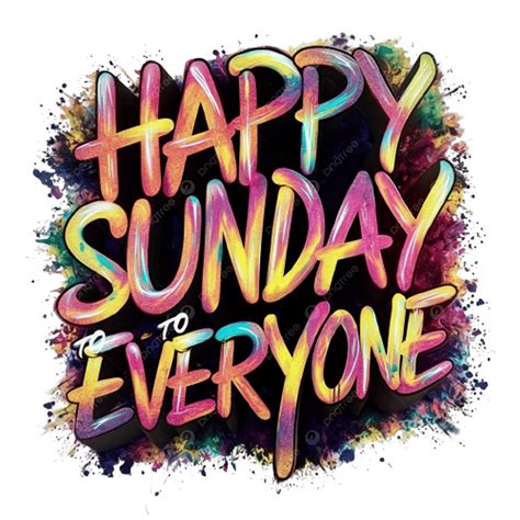 Happy Sunday Logo Happy Sunday Stickers Unique Designs Spreadshirt