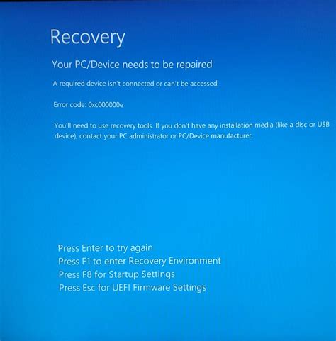 How To Fix Windows Boot Failure 0xc000000e By Sergio Medium
