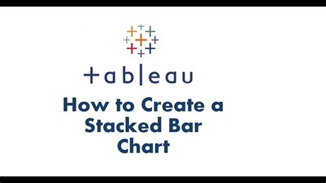 Tableau Tutorial How To Create A Stacked Bar Chart In Tableau Tableau Data Visualization