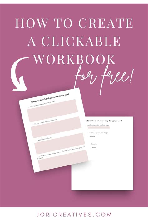How To Create A Fillable PDF Workbook For Your Courses Using Free Tools Joricreatives