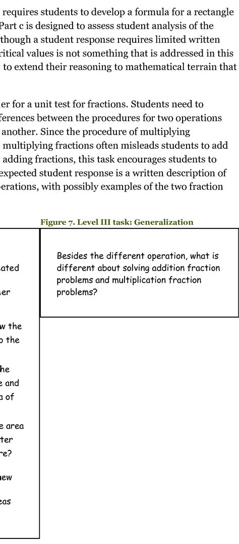 Level III task: Generalization | Download Scientific Diagram