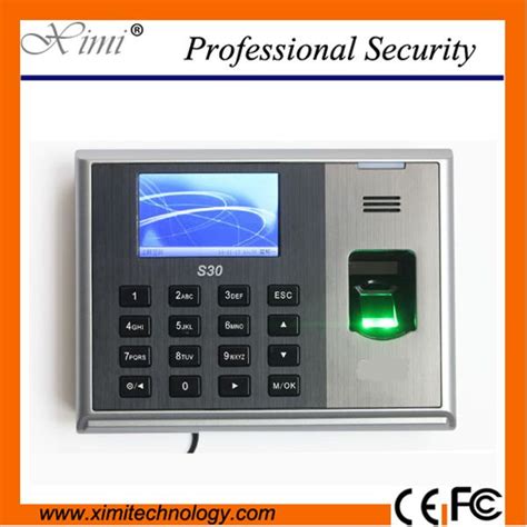Free Shipping Linux System Tcp Ip S30 Fingerprint Time Attendance Time Recorder Linux