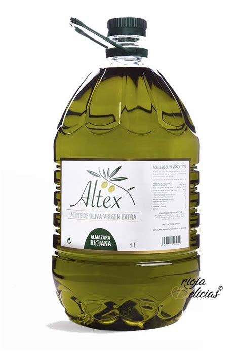 Aceite De Oliva Virgen Extra Almazara Riojana 5l Rioja Delicias