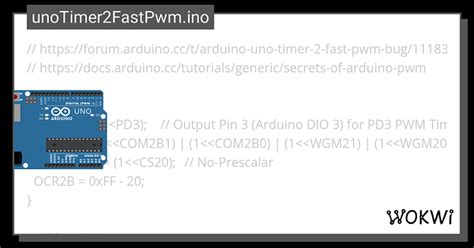 Arduino UNO Timer 2 Fast PWM Bug Programming Arduino Forum
