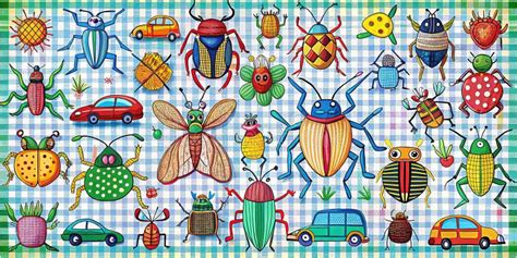 Mesmerizing Astronomical Bug Doodle Vibrant Artwork Stock Illustrations 1 Mesmerizing