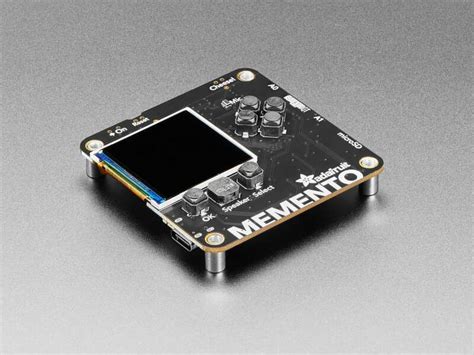 Memento Camera Quick Start Guide Adafruit Memento Camera Board