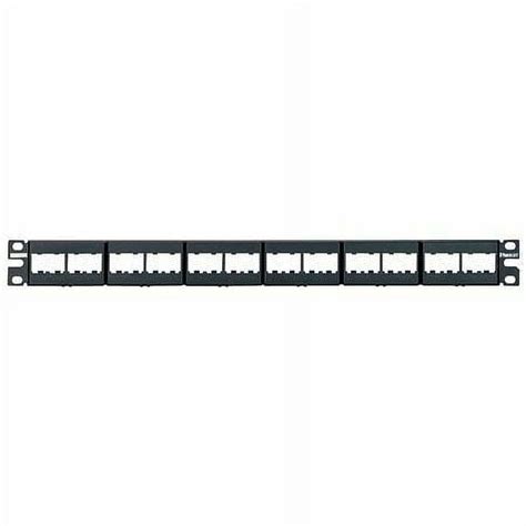 Panduit Cpp24wbly Patch Panel Mini Com Walmart Com
