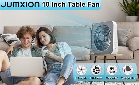 10 Inch Box Fan Small Box Fan With 3 Speeds Window Fan Powered By Dc