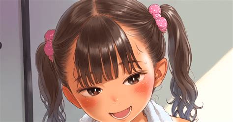 小学生 無防備開脚でかちちちゃん ぺたんこのマンガ Js 日焼け跡 汗 Pixiv