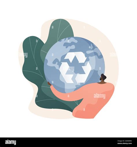 Reduce Reuse Recycle Abstract Concept Vector Illustration Stock Vector Image And Art Alamy