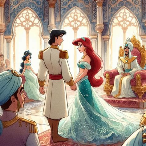 Ariel X Eric Visit Agrabah 2024