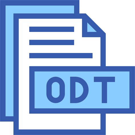Odt Generic Color Lineal Color Icon
