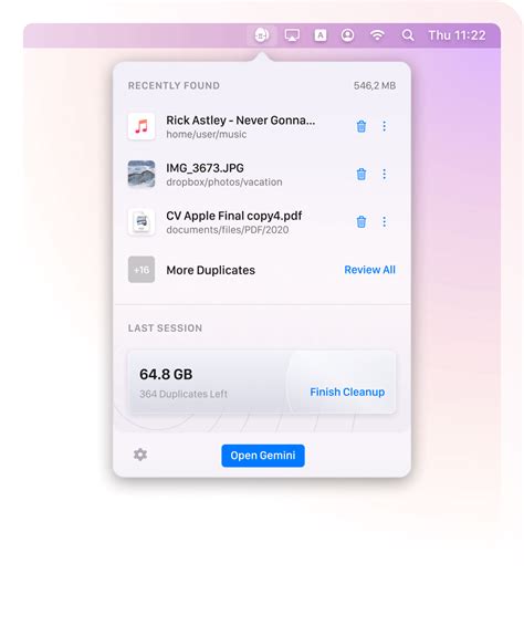Gemini 2 Top Duplicate File Finder