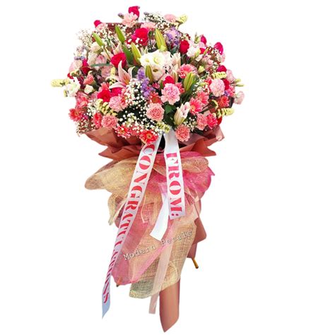 Flowers With Standee Archives Modern Petals Cebu