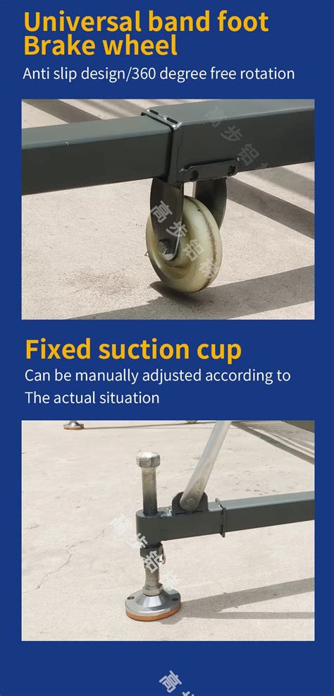 Metallic Andamio Ladder Type Frame With Telescoping Pulley For Scaffold System For Construction