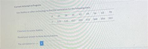 solved current attempt in progress use statkey or other