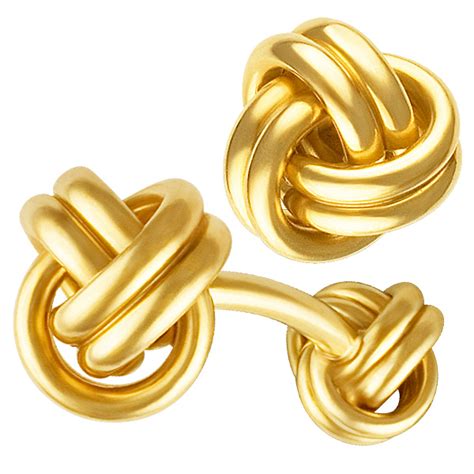 Barbell Knot Cufflinks Gray And Sons Jewelers