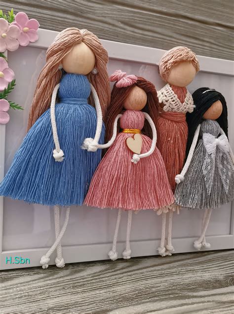 Macrame Dolls Için 140 Fikir Makrome Elişi Fikirleri Makrame