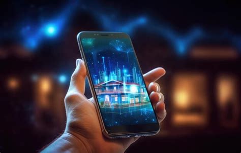 premium ai image photograph describing smart home technology that