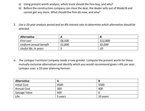 solved do the following problems using microsoft excel