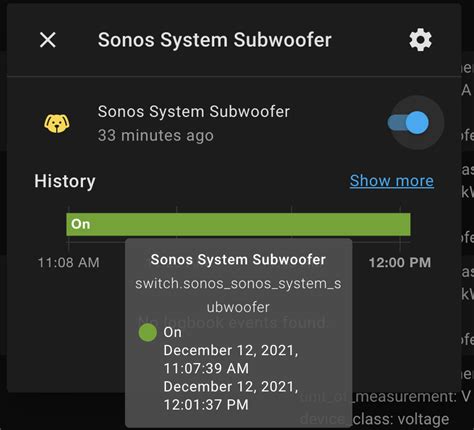 Sonos Integration To Support Sub On Off Feature Requests Home Assistant Community