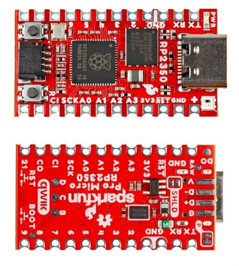 Sparkfun Pro Micro Rp Dual Core Cortex M And Risc V Microcontroller Development Board