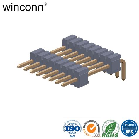 Right Angle Smt Cable To Board Pin Header Connector From China