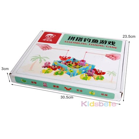 Детская игрушечная Рыбалка Развивающие деревянные подарок доска для рыбалки мини океана Краб