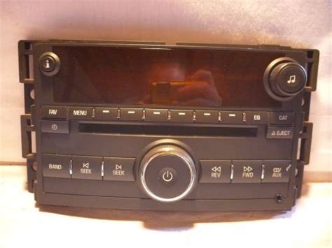 Purchase 2006 2007 Saturn Vue Radio CD With Aux Port Face Plate 15790419 CY7940 In Williamson