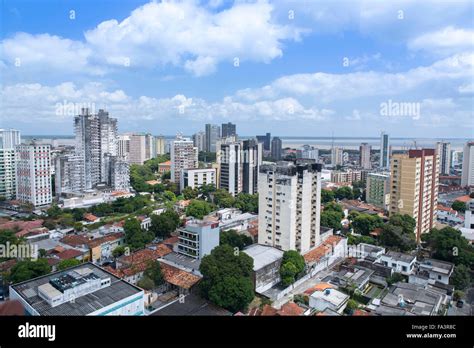 General View Of The Belem City Center Skyline Showing Residential