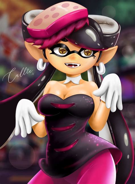 Callie Splatoon Online Art Gallery Art Portfolio Online Art