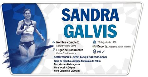 La Grandiosa Carrera Deportiva De Sandra Galvis Vox Populi