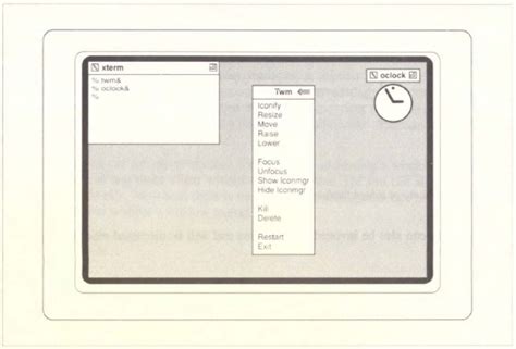 3 Using The Twm Window Manager X Window System Users Guide For X11
