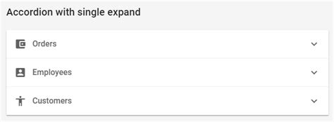 Accordion View Radzenblazor Components Radzen