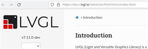 latest doc do not point to v8 · issue 3695 · lvgl lvgl · github