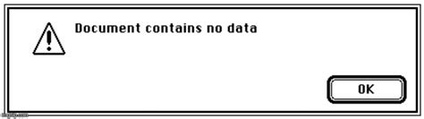 Document Contains No Data Imgflip