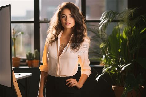 办公室里的职业女性高清图片下载 正版图片600642042 摄图网