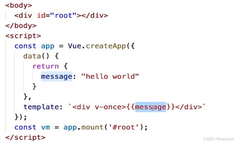 Vue V Html V Once V If Csdn博客