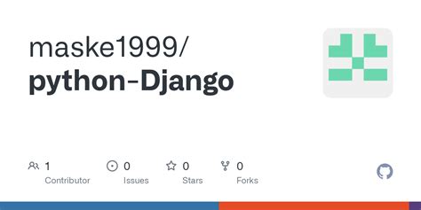 GitHub Maske Python Django