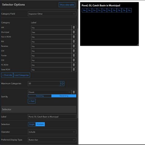 Combining Categories In Operations Dashboard Esri Community