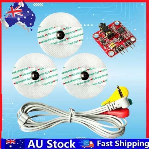 Measurement Pulse Heart Ecg Monitoring Sensor 33 5v Useful For Muscle