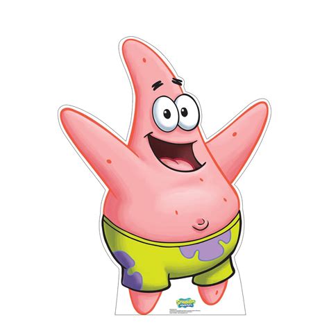 Cardboard People Patrick Star Life Size Cardboard Cutout Standup