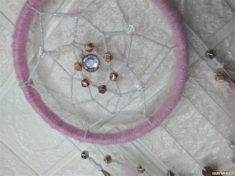 Купити Подарунок рожевий міні ловець снів декор Skrynya Ua