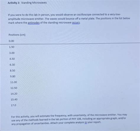 Solved If You Were To Do This Lab In Person You Would Chegg Com